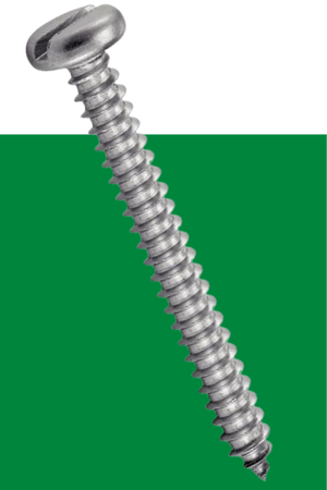 DIN 7971 Stainless Steel Slotted Pan Head Self Tapping Screw – Supreme ...